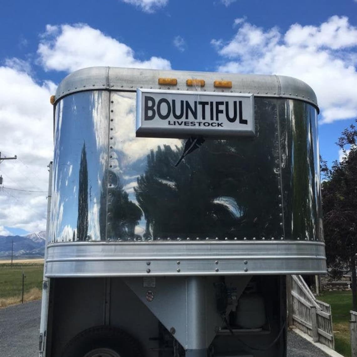 Custom Stock Trailer Sign LED - Etsy