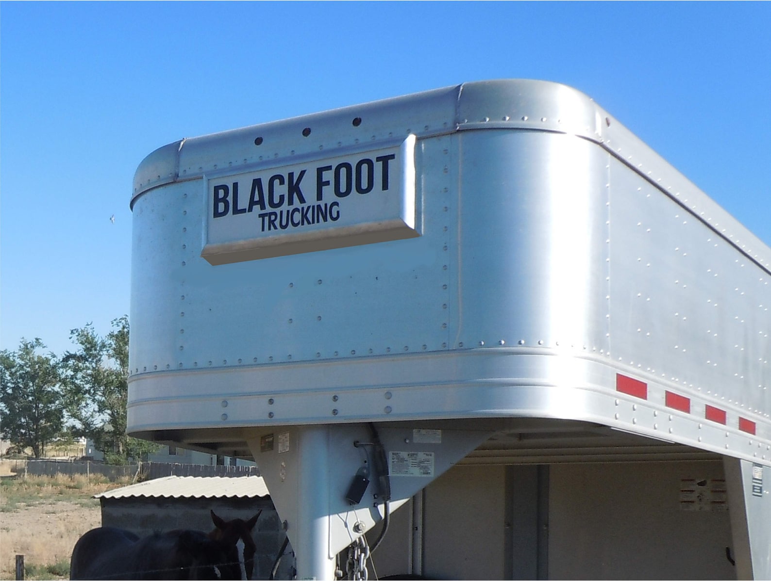 Custom Lighted Livestock Trailer Sign - Etsy