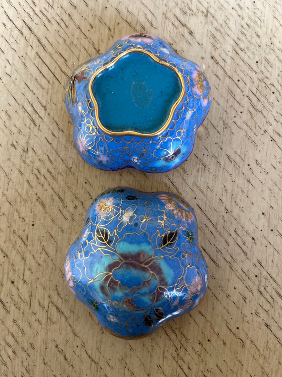 Vintage Cloisonné Jewelry Boxes - Gem