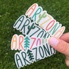 Arizona | Arizona Travel | Travel Decal | Waterproof Sticker | Arizona ...