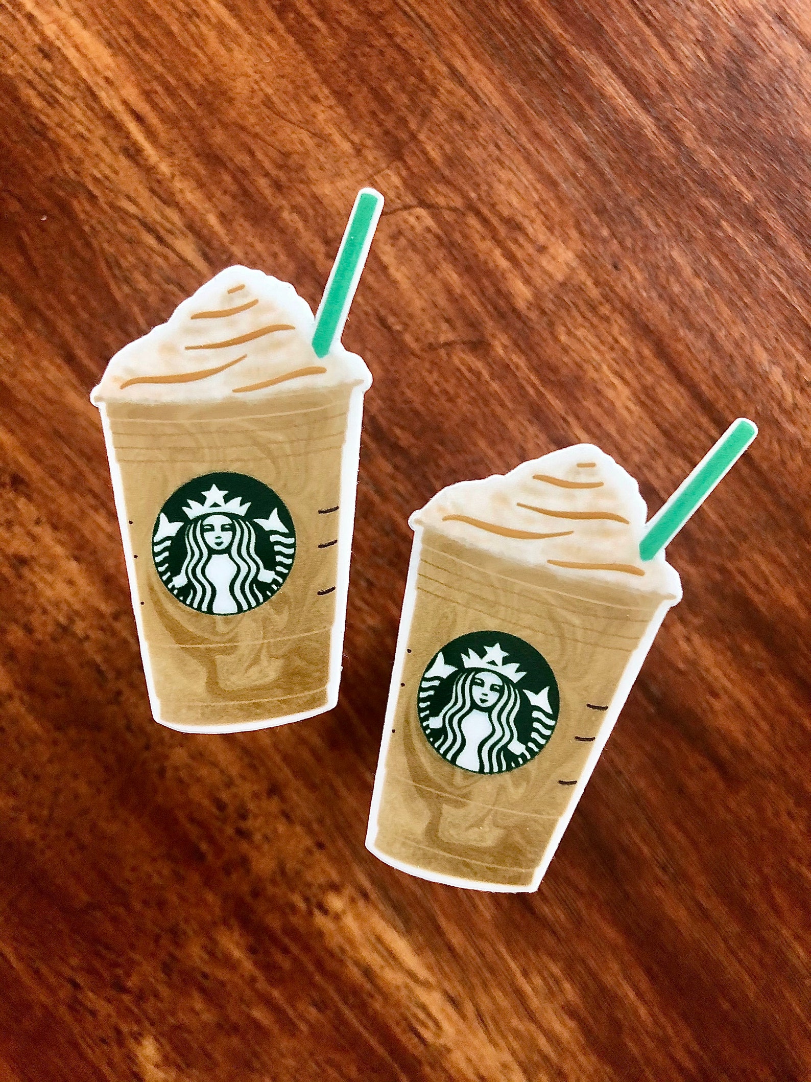 Starbucks Inspired Sticker / Coffee Sticker / Starbucks Frappe | Etsy