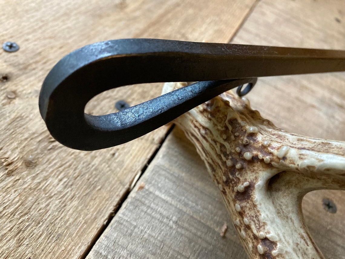 Hand Forged Longhorn Meat Turner / Steak Turner - Etsy