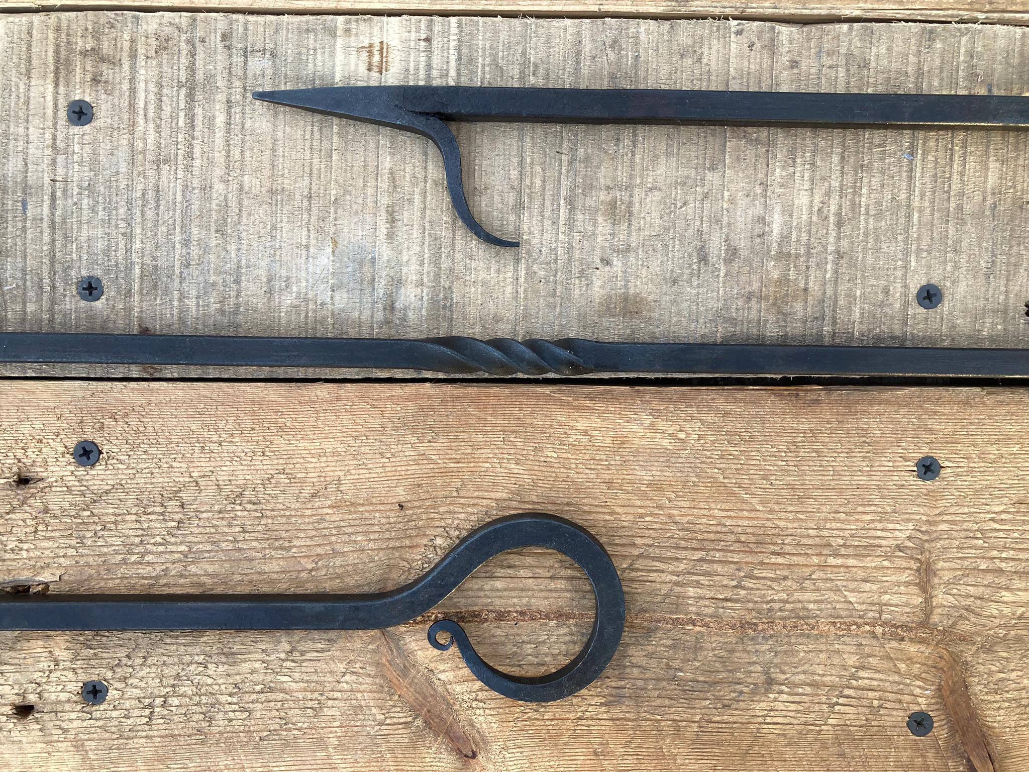 Hand Forged Fire Poker - 26 Inches Long - Etsy