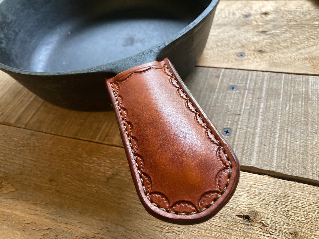 Western Border Stamped Cast Iron Skillet Holder - Etsy
