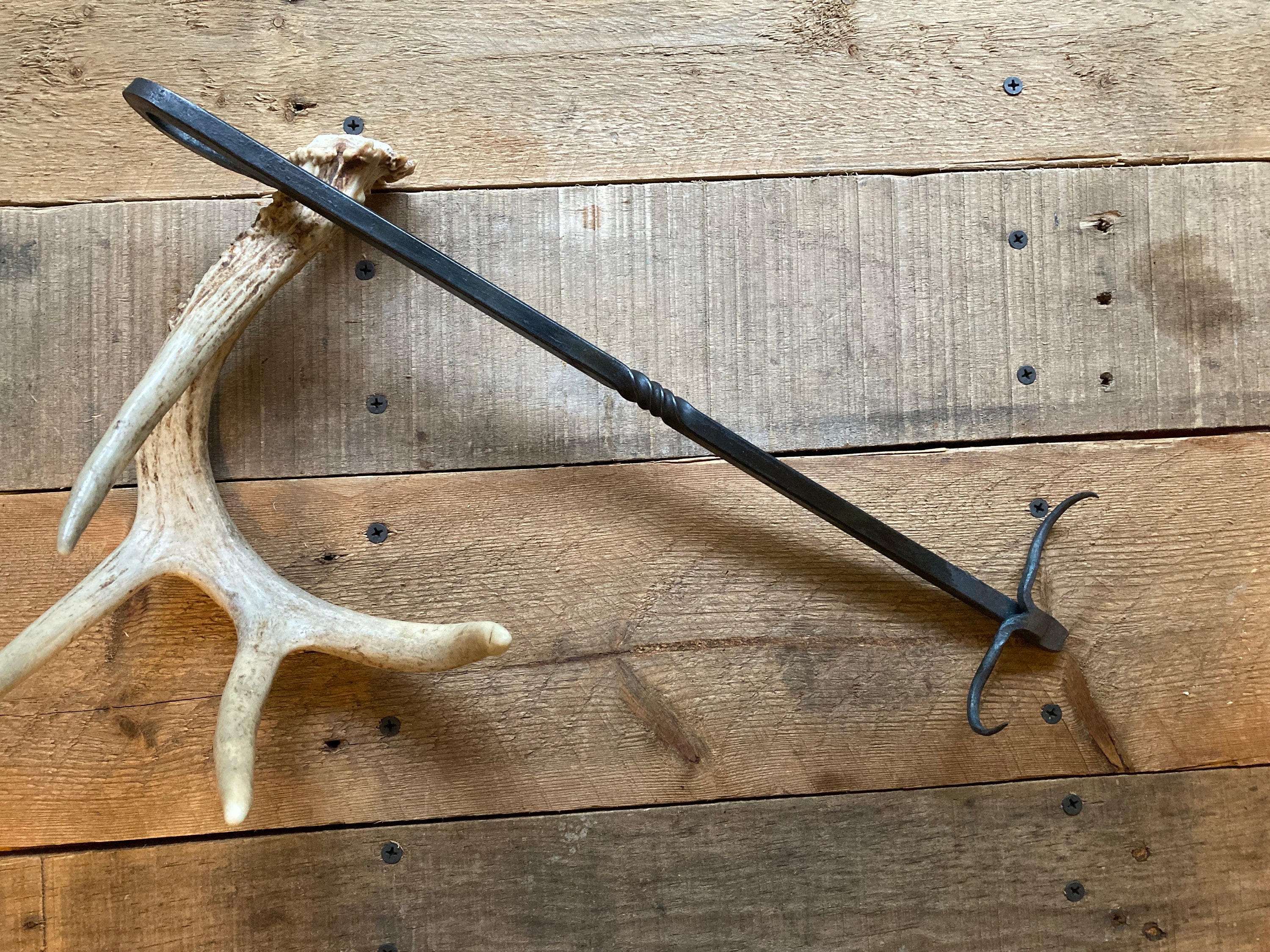 Hand Forged Longhorn Meat Turner / Steak Turner - Etsy