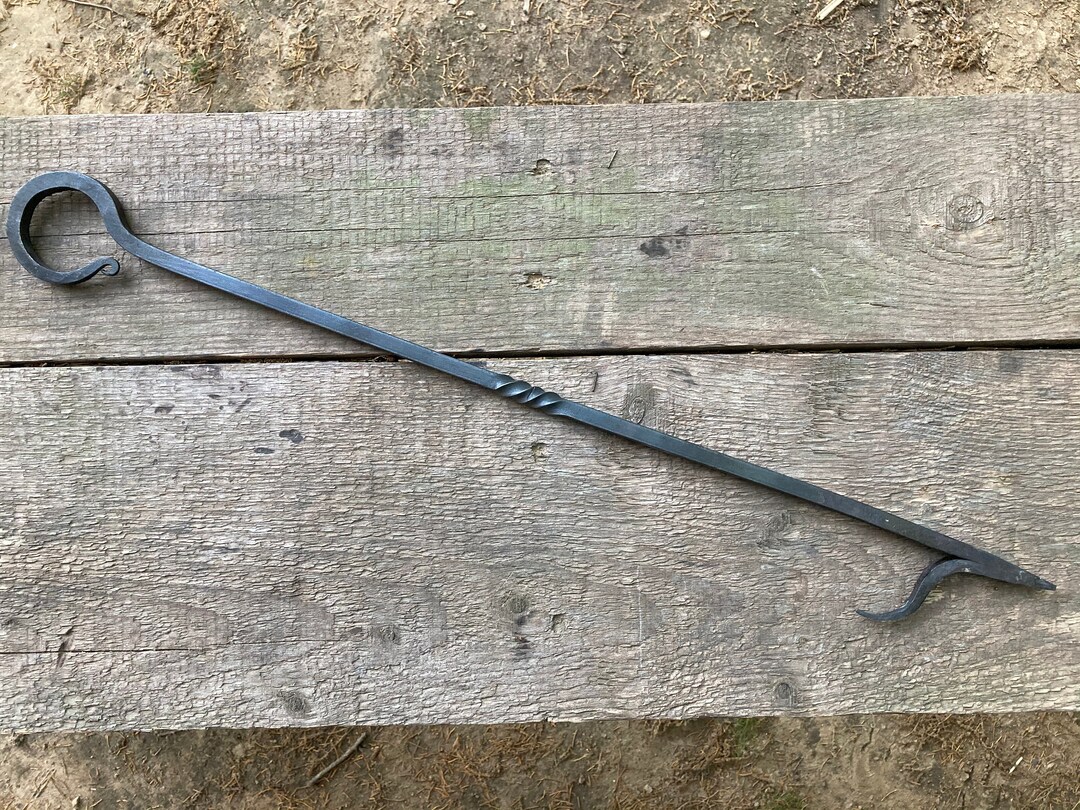 Hand Forged Fire Poker - 26 Inches Long - Etsy