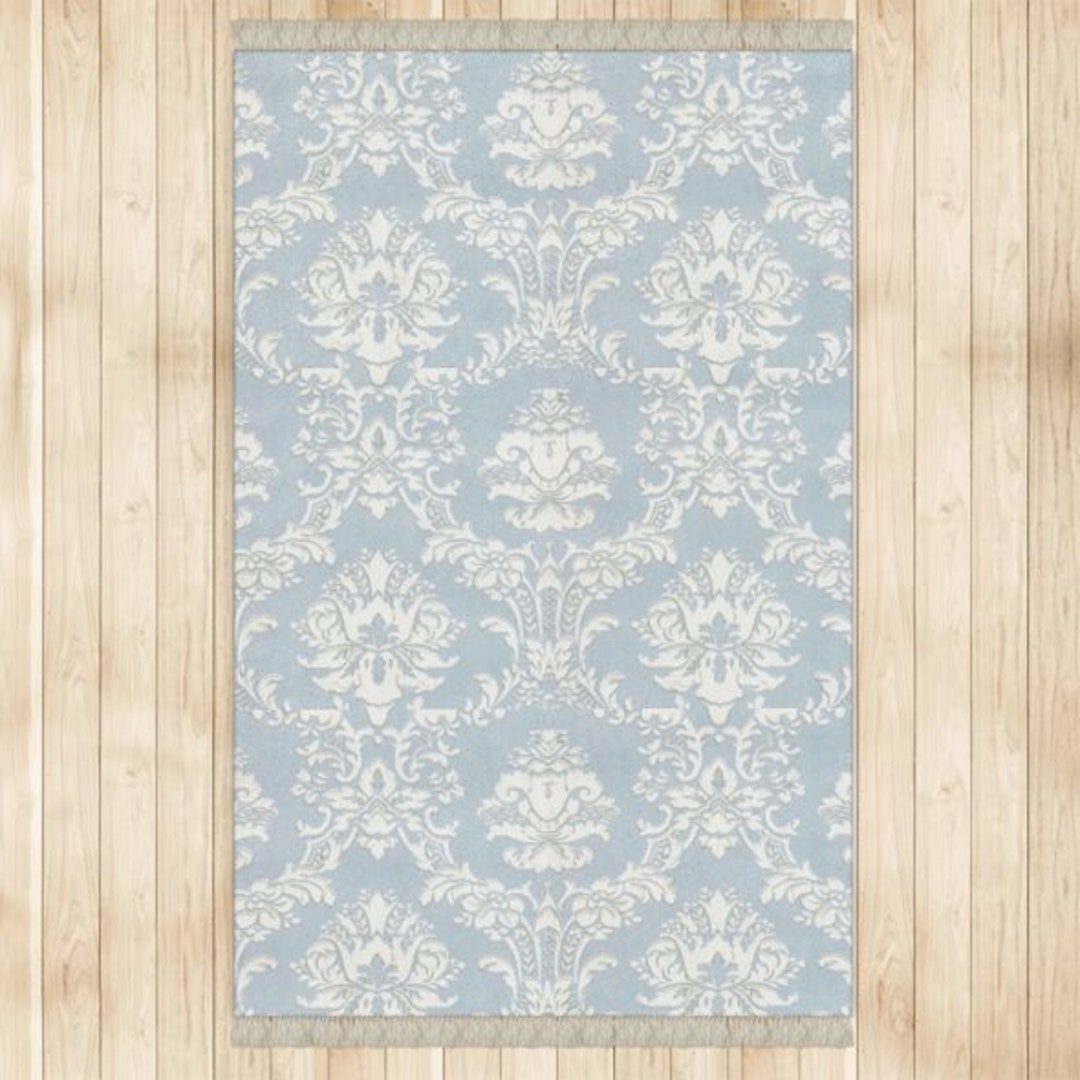 French Country Rugs Velvet Shimmer Custom Rugs Farmhouse vintage ...