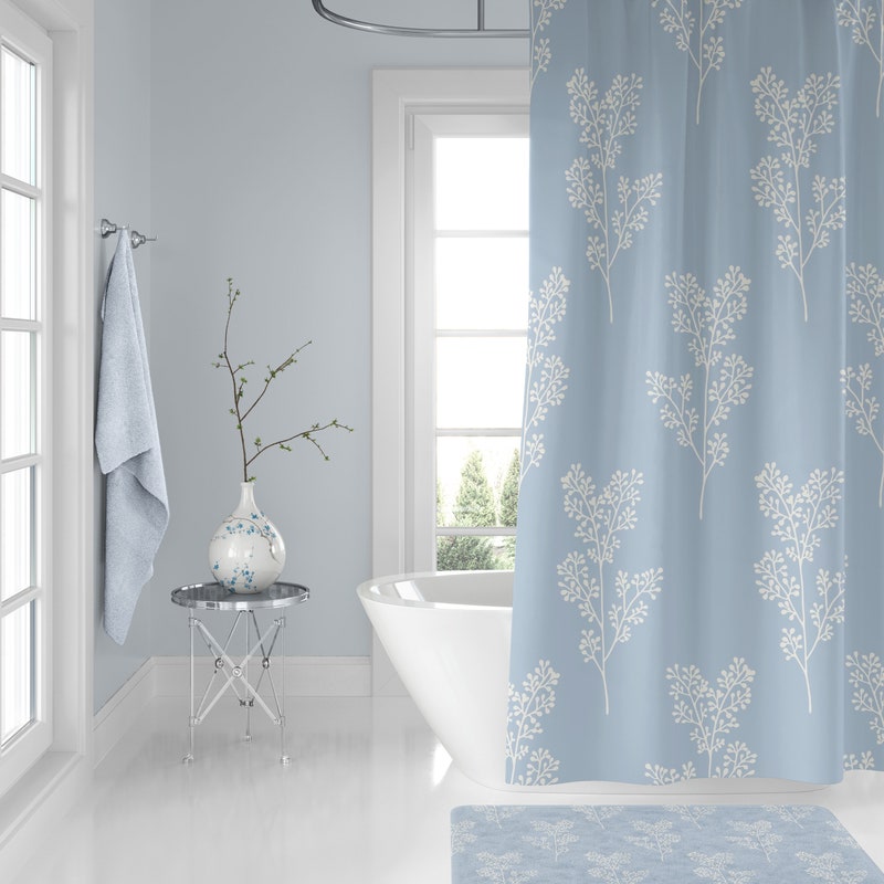 Fabric Shower Curtain - Etsy