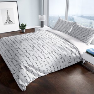 Farmhouse Bedding Duvet Cover Queen, Duvet Cover King, Home Decor, Love ...