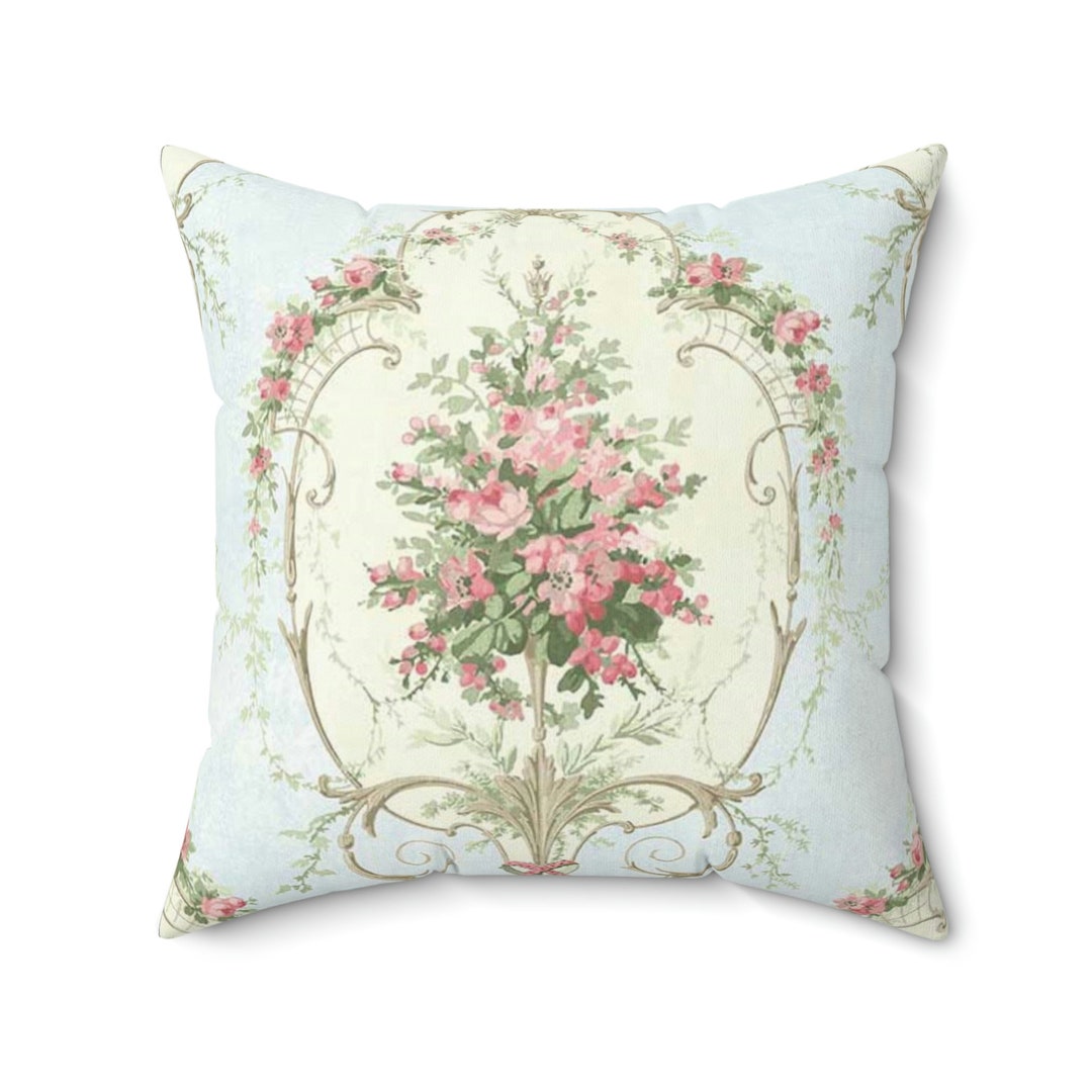 French Country Pillow, Marie Antoinette Art Pillow and Cover, 4 Sizes ...