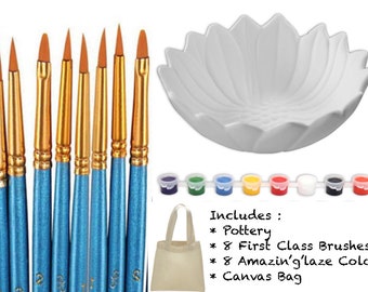 Paint Your Own Pottery Kit - Etsy