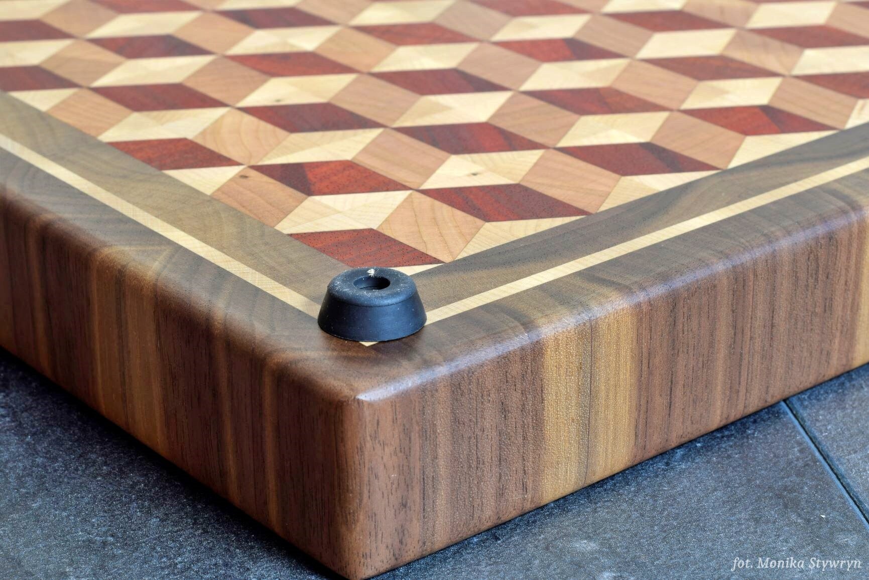 End Grain Cutting Board 3D, Butcher Block, Schneidebrett, Küchenbrett ...