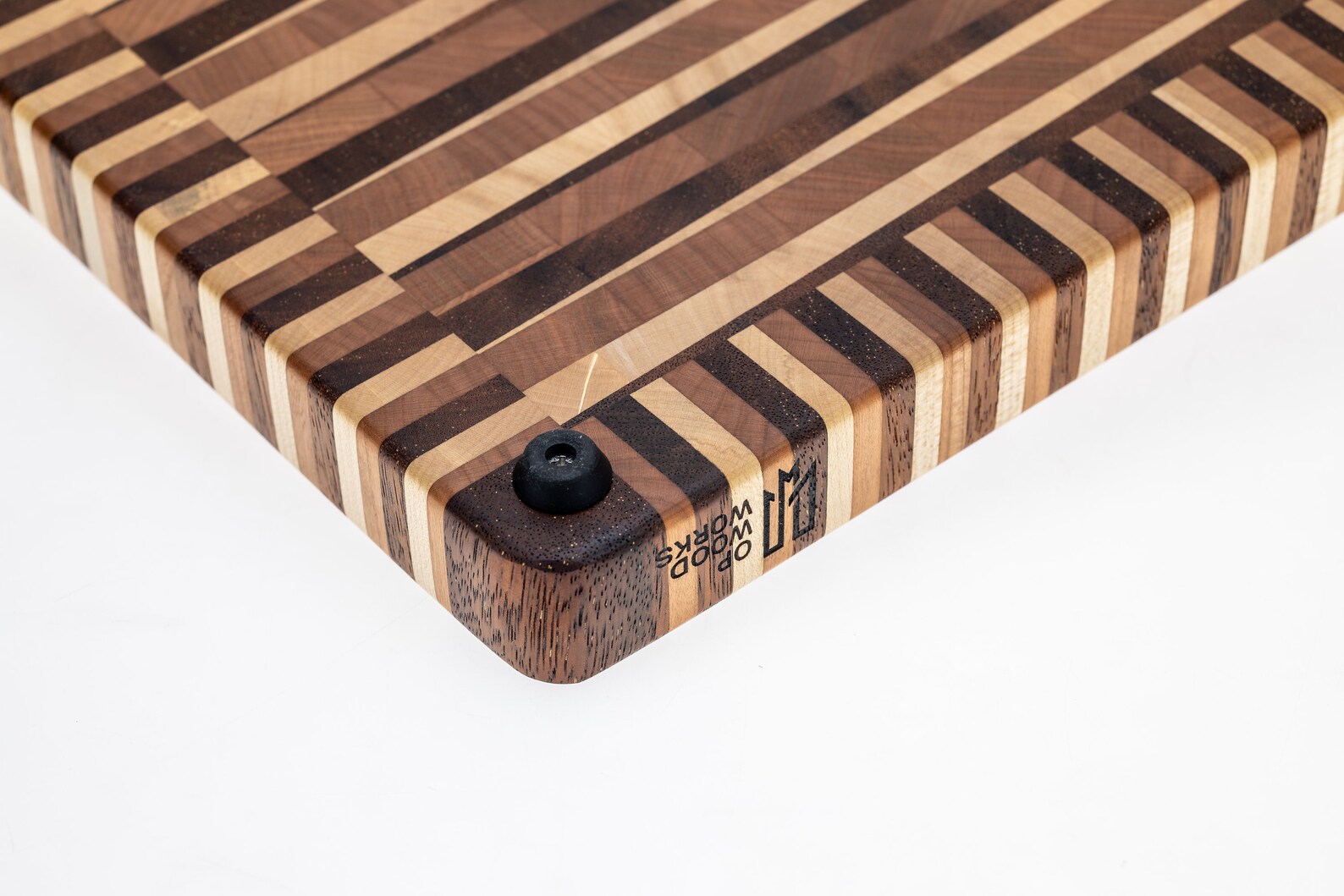 End Grain Cutting Board 3D, Butcher Block No. 012/1. Pattern: 012 – “my ...