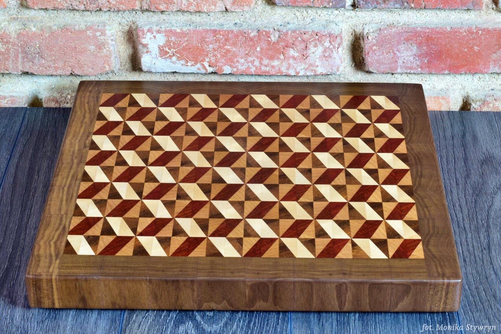 End Grain Cutting Board 3D, Butcher Block, Schneidebrett, Küchenbrett ...