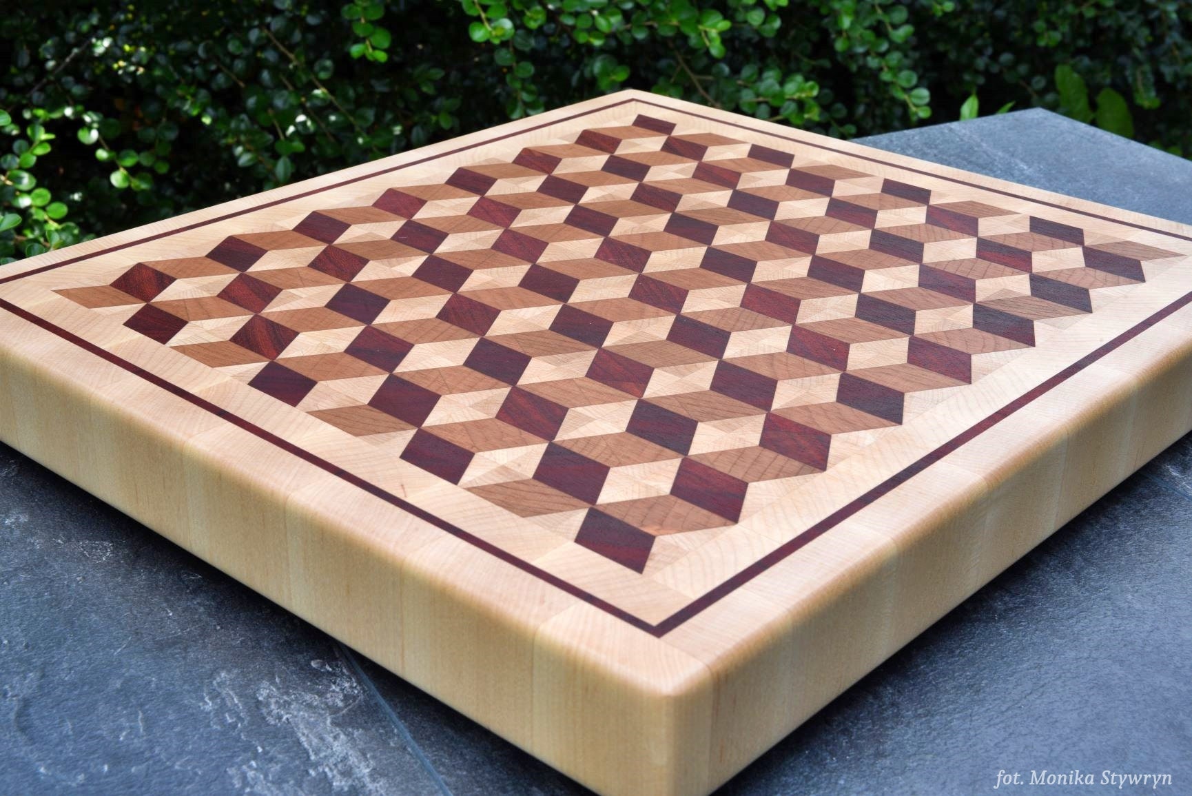End Grain Cutting Board 3D, Butcher Block, Schneidebrett, Küchenbrett ...