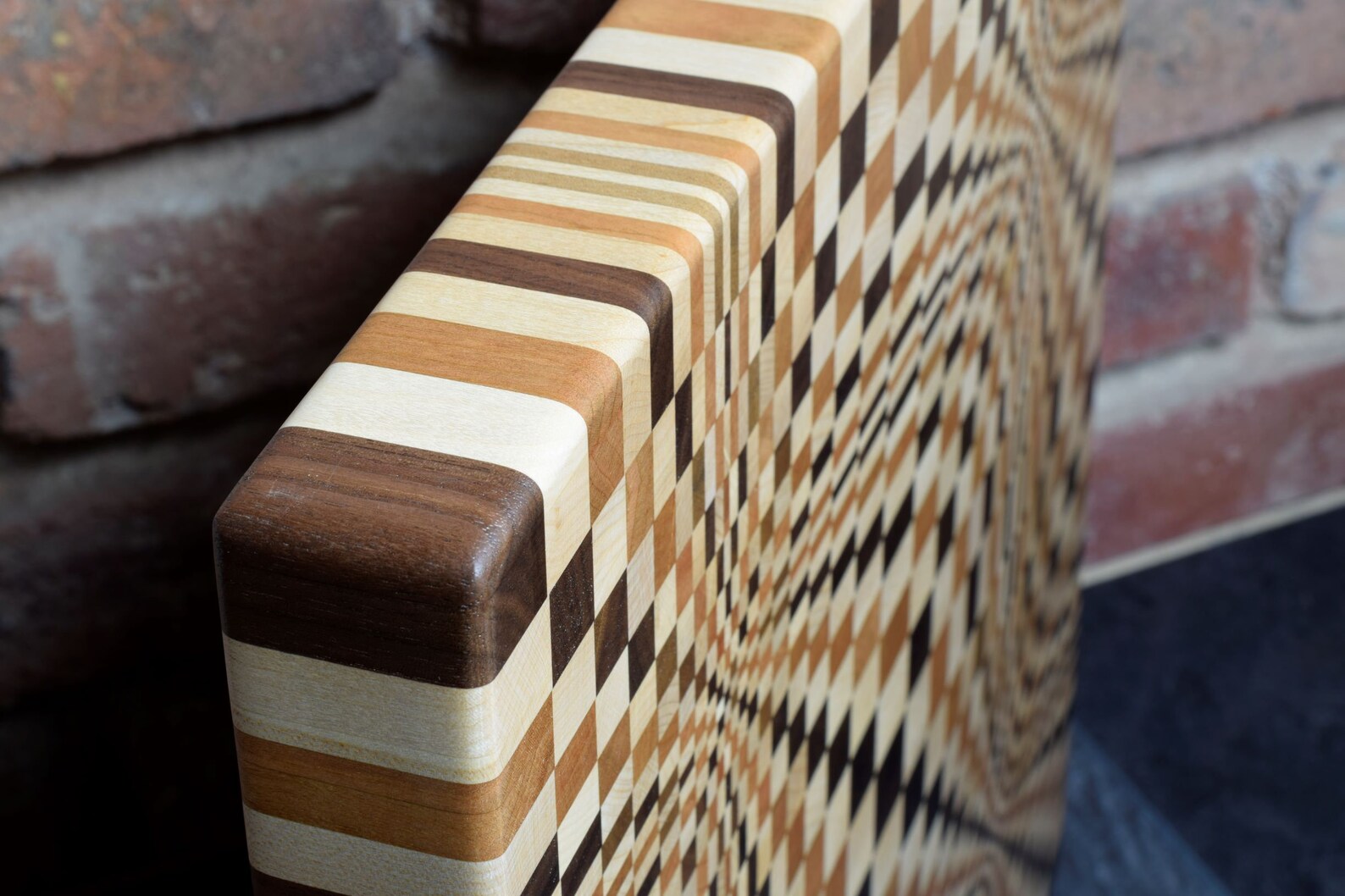 End Grain Cutting Board 3D, Butcher Block, Schneidebrett, Kuchenbrett ...