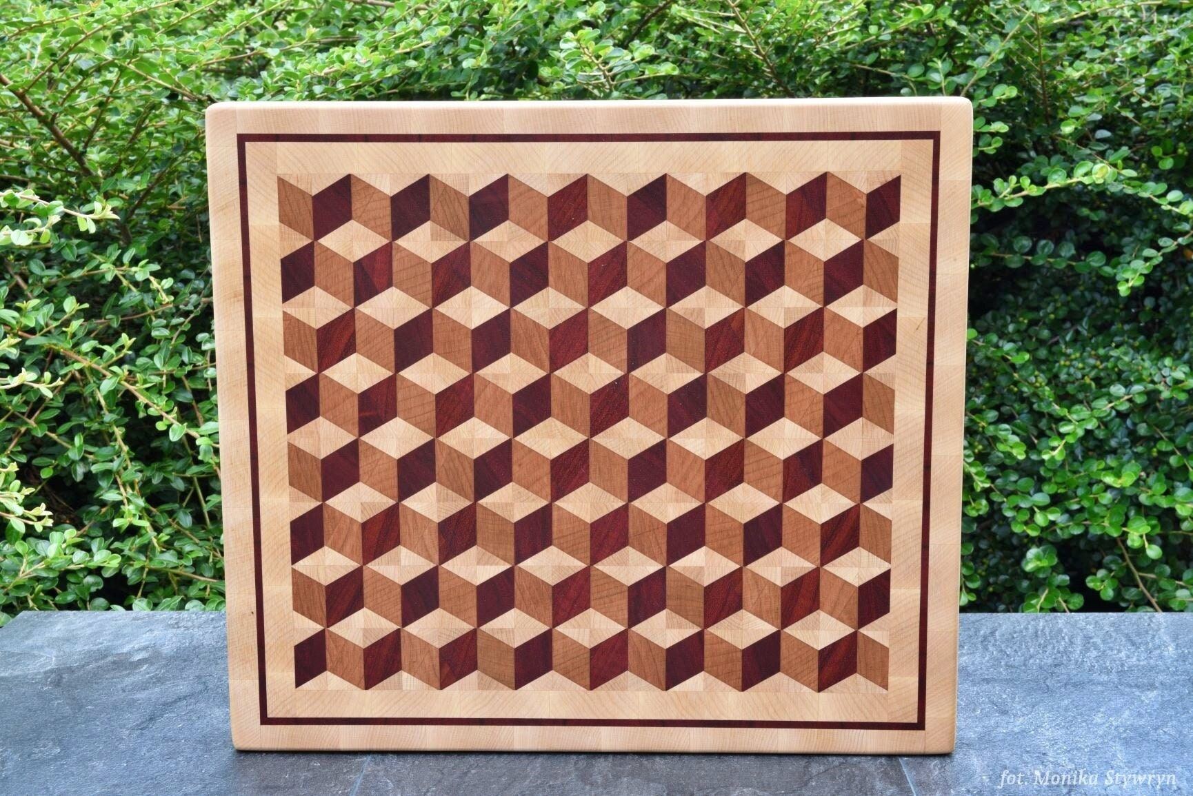 End Grain Cutting Board 3D, Butcher Block, Schneidebrett, Küchenbrett ...