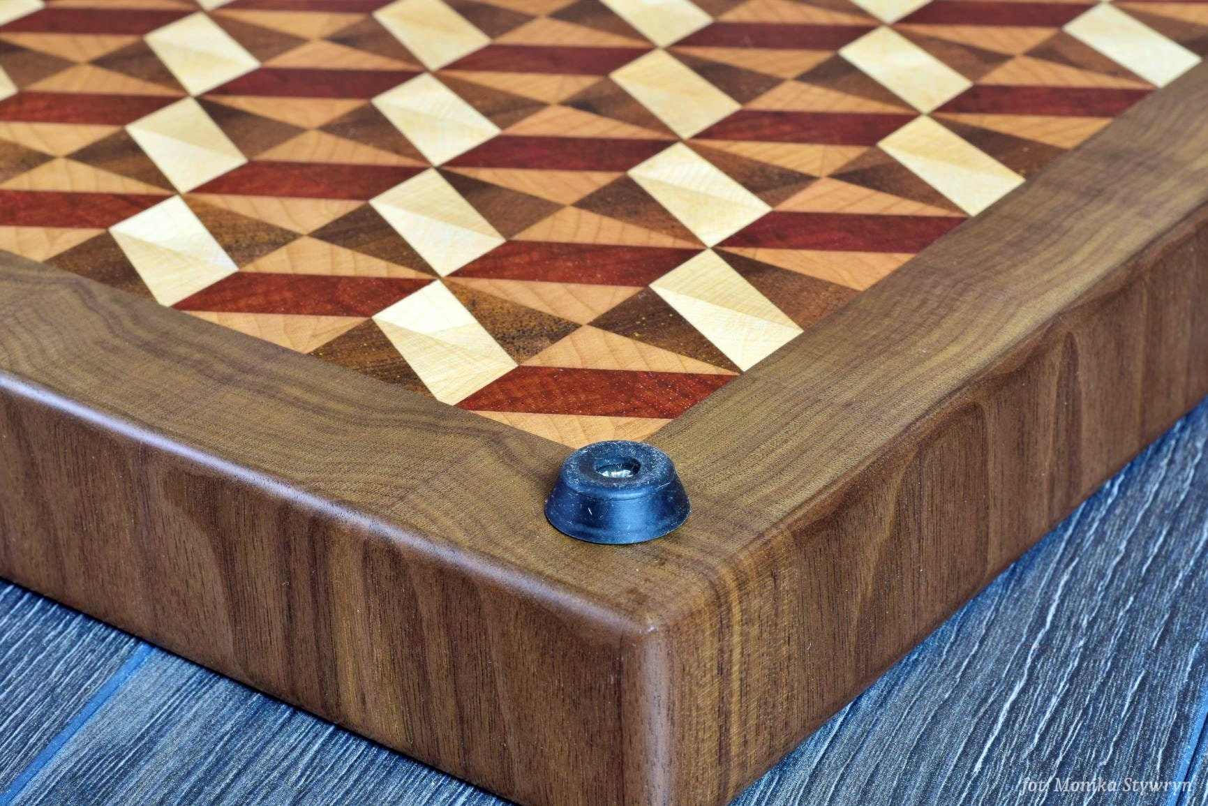 End Grain Cutting Board 3D, Butcher Block, Schneidebrett, Küchenbrett ...