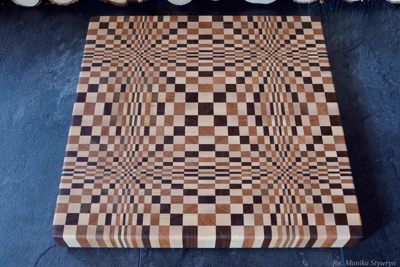 End Grain Cutting Board 3D, Butcher Block, Schneidebrett, Kuchenbrett ...