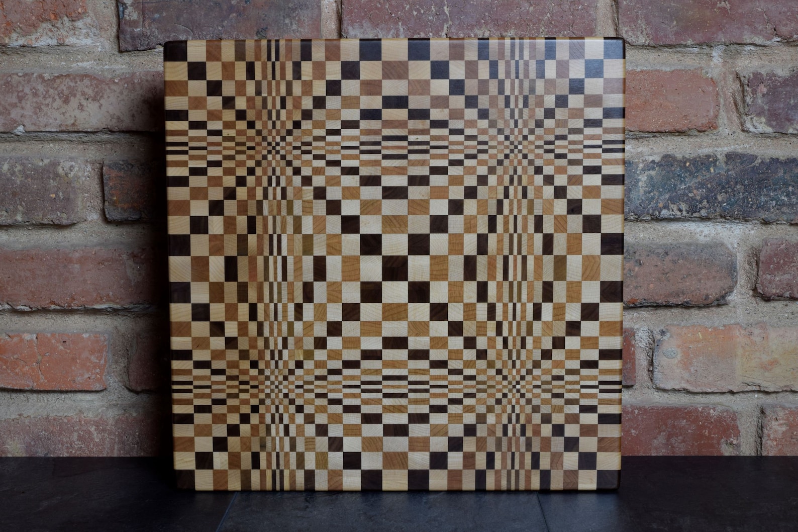 End Grain Cutting Board 3D, Butcher Block, Schneidebrett, Kuchenbrett, No 19/012. Pattern: 004B ...