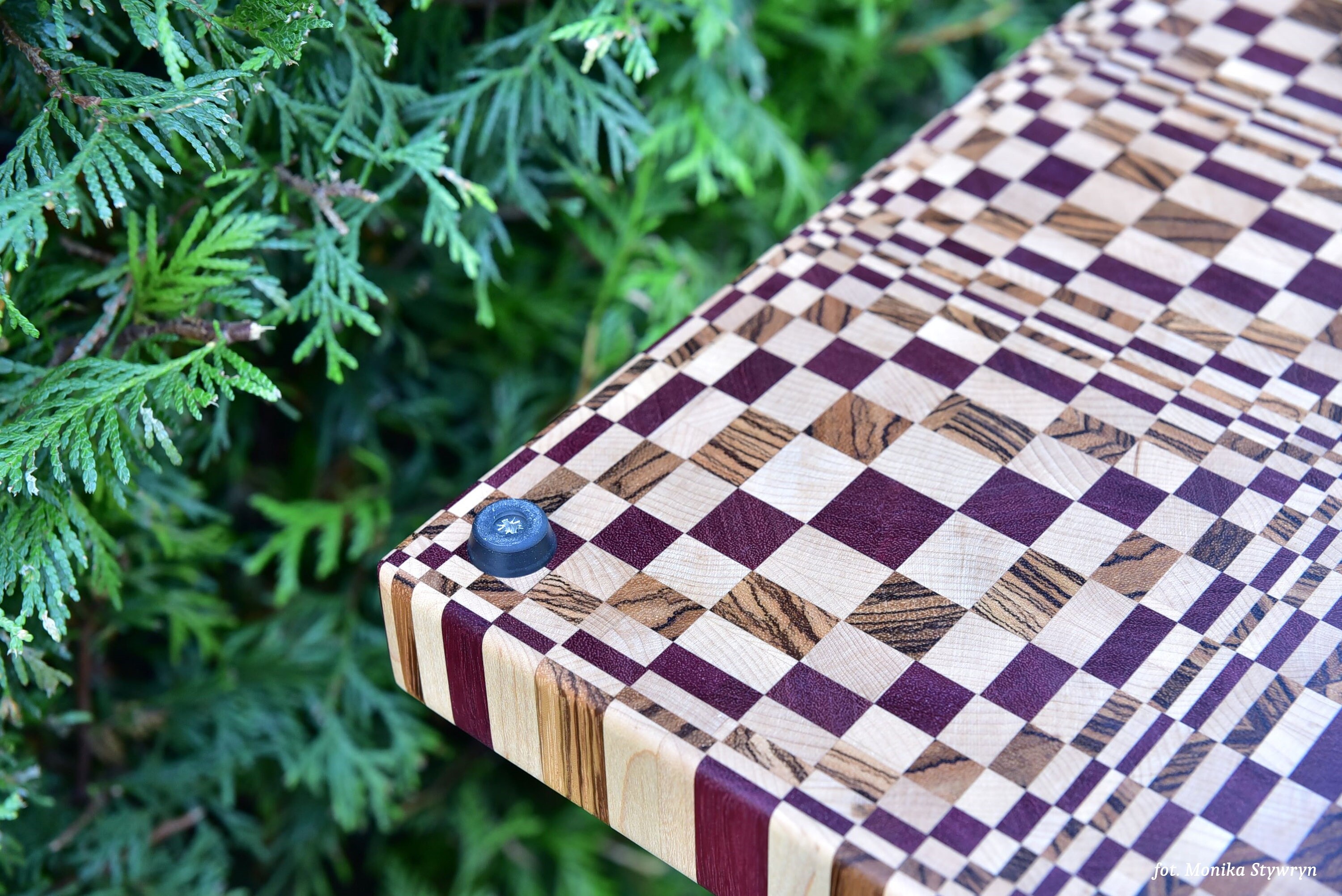 End Grain Cutting Board 3D Butcher Block Decor Board No 176. - Etsy