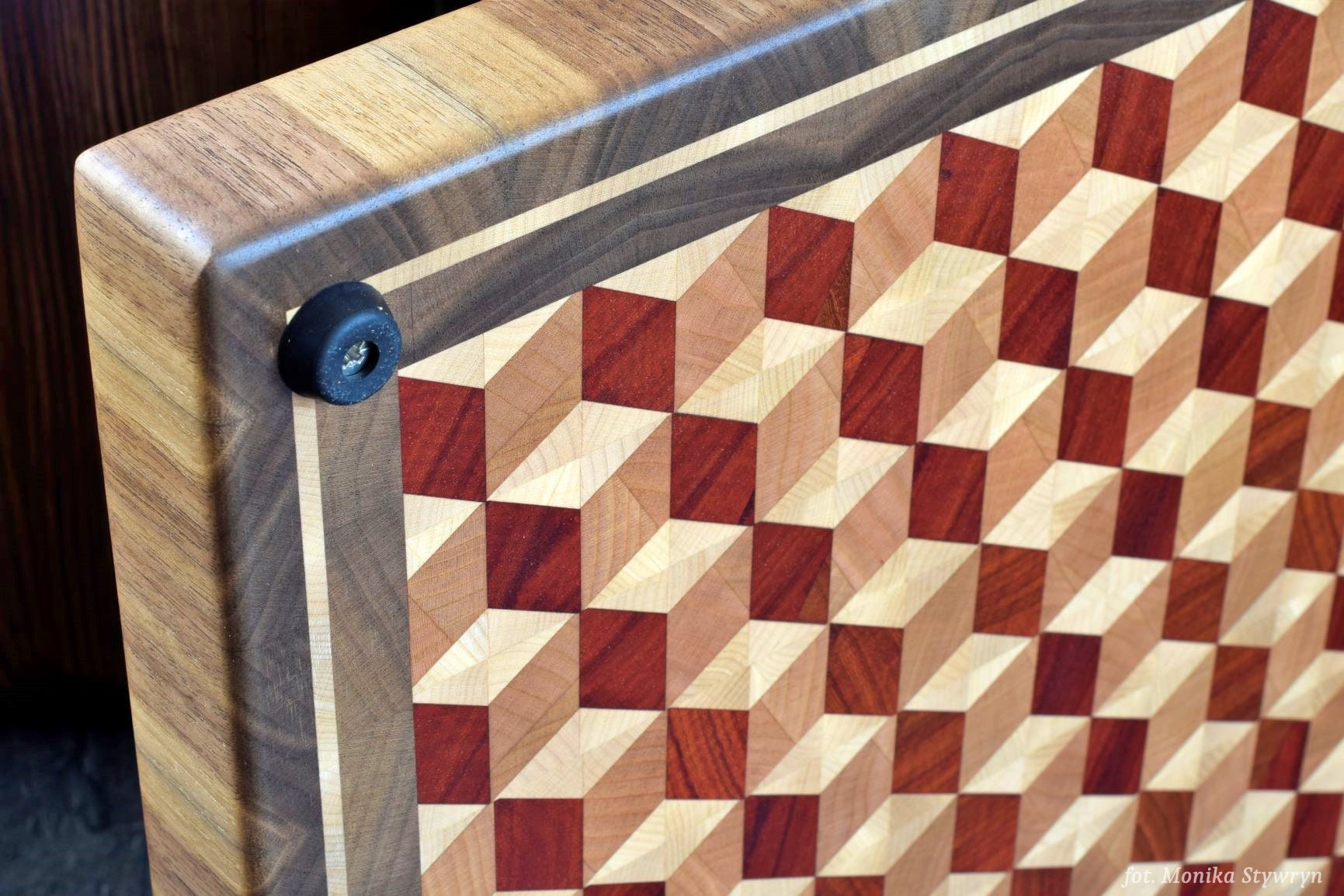 End Grain Cutting Board 3D, Butcher Block, Schneidebrett, Küchenbrett ...