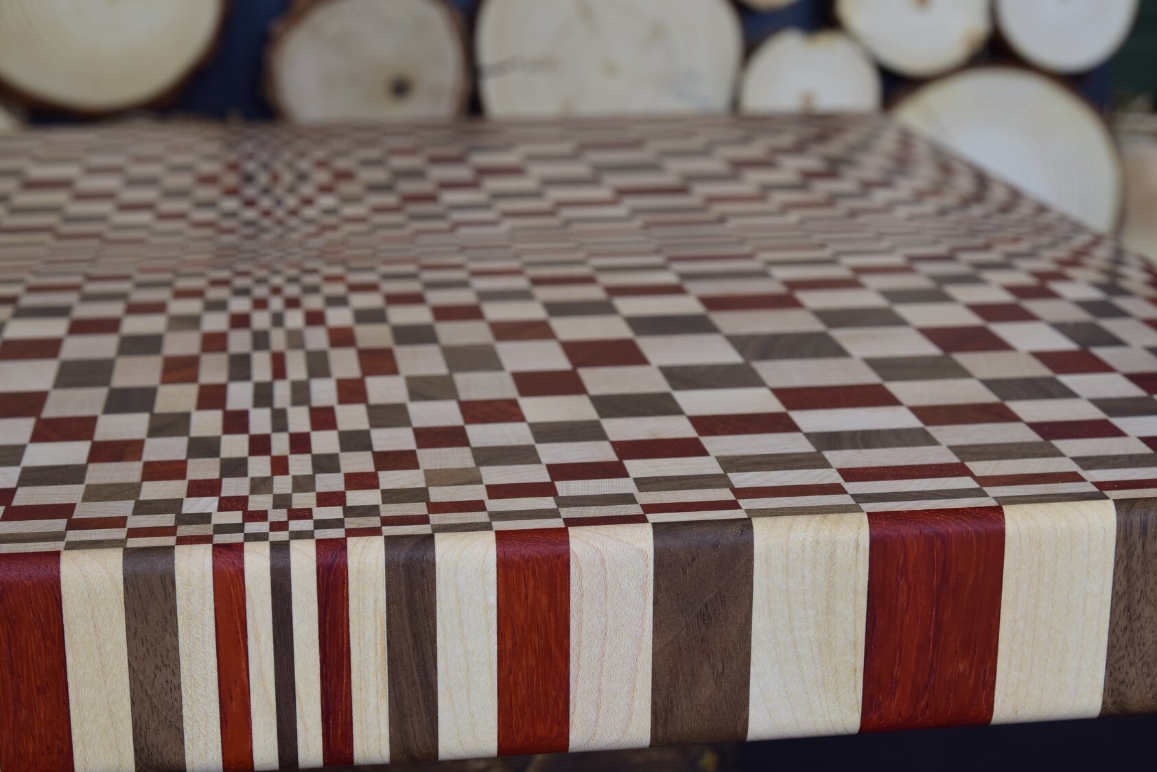 End Grain Cutting Board 3D, Butcher Block, Schneidebrett No. 19/138 ...