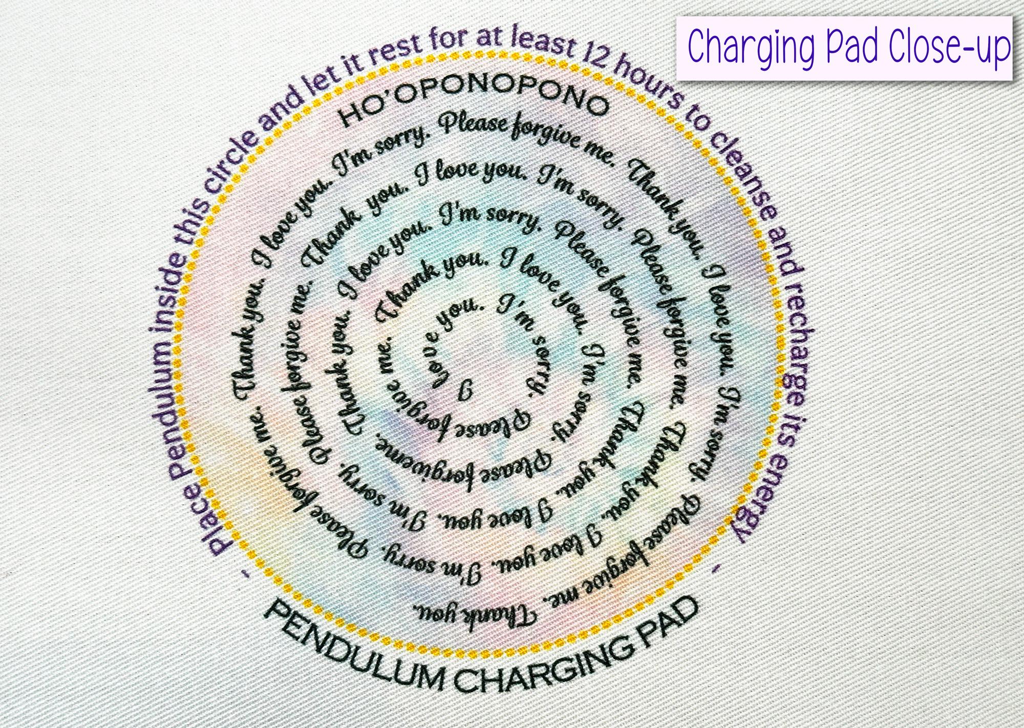 The Ultimate All-in-one Pendulum Cloth Mat - Includes 7 Pendulum Charts ...