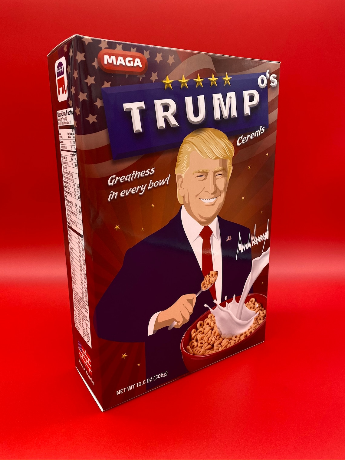 Donald Trump : Trump Os Cereal Box Limited Edition MAGA | Etsy