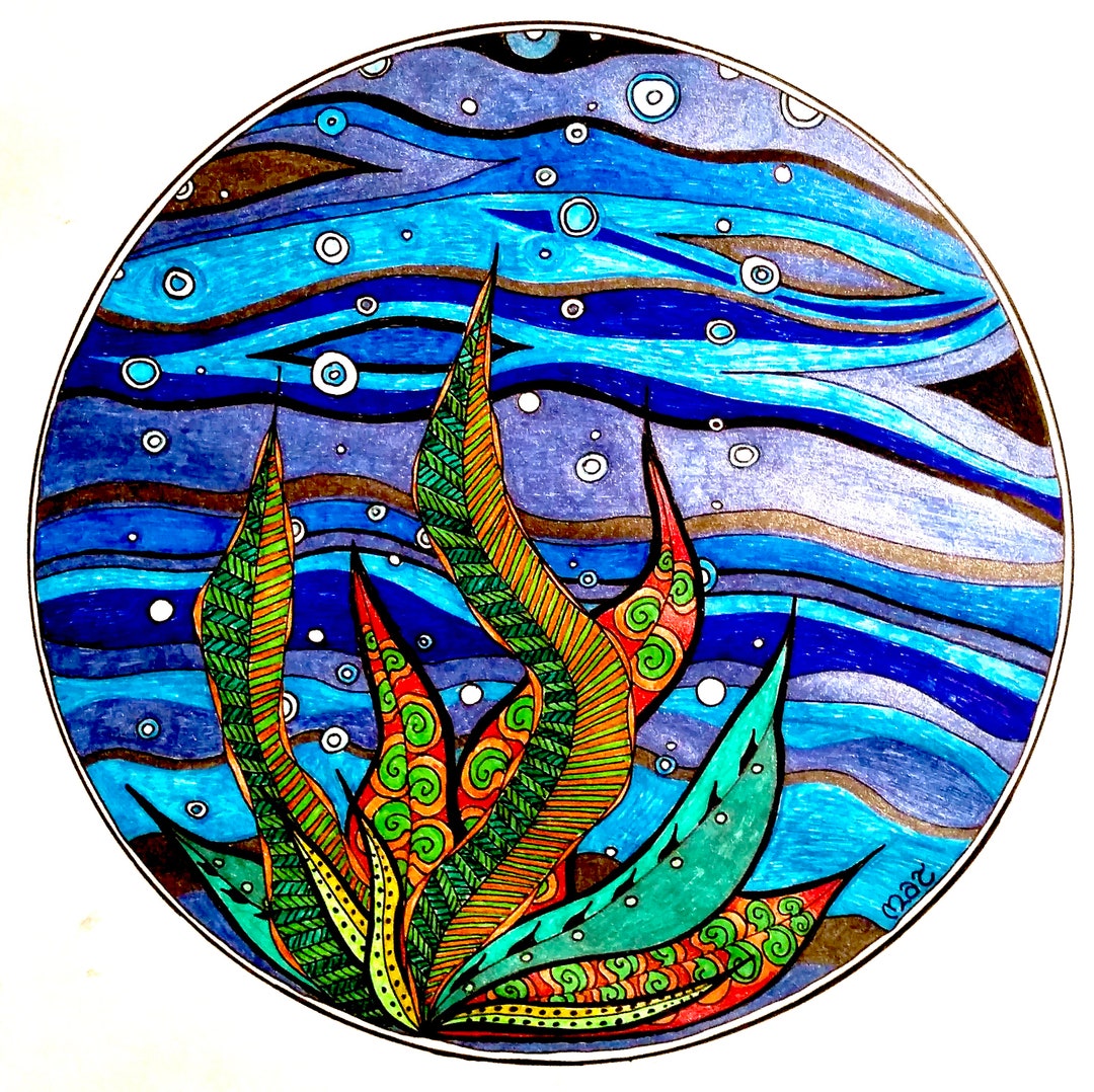 Kelp Bubbles Sticker - Etsy