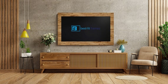 Bamboo Tile TV Graphic Aesthetic Room Décor Wall Art Wall - Etsy