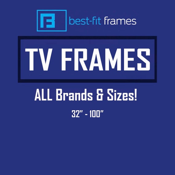 TV FRAMES by Best-fit Frames Aesthetic Home Décor Frame TV - Etsy
