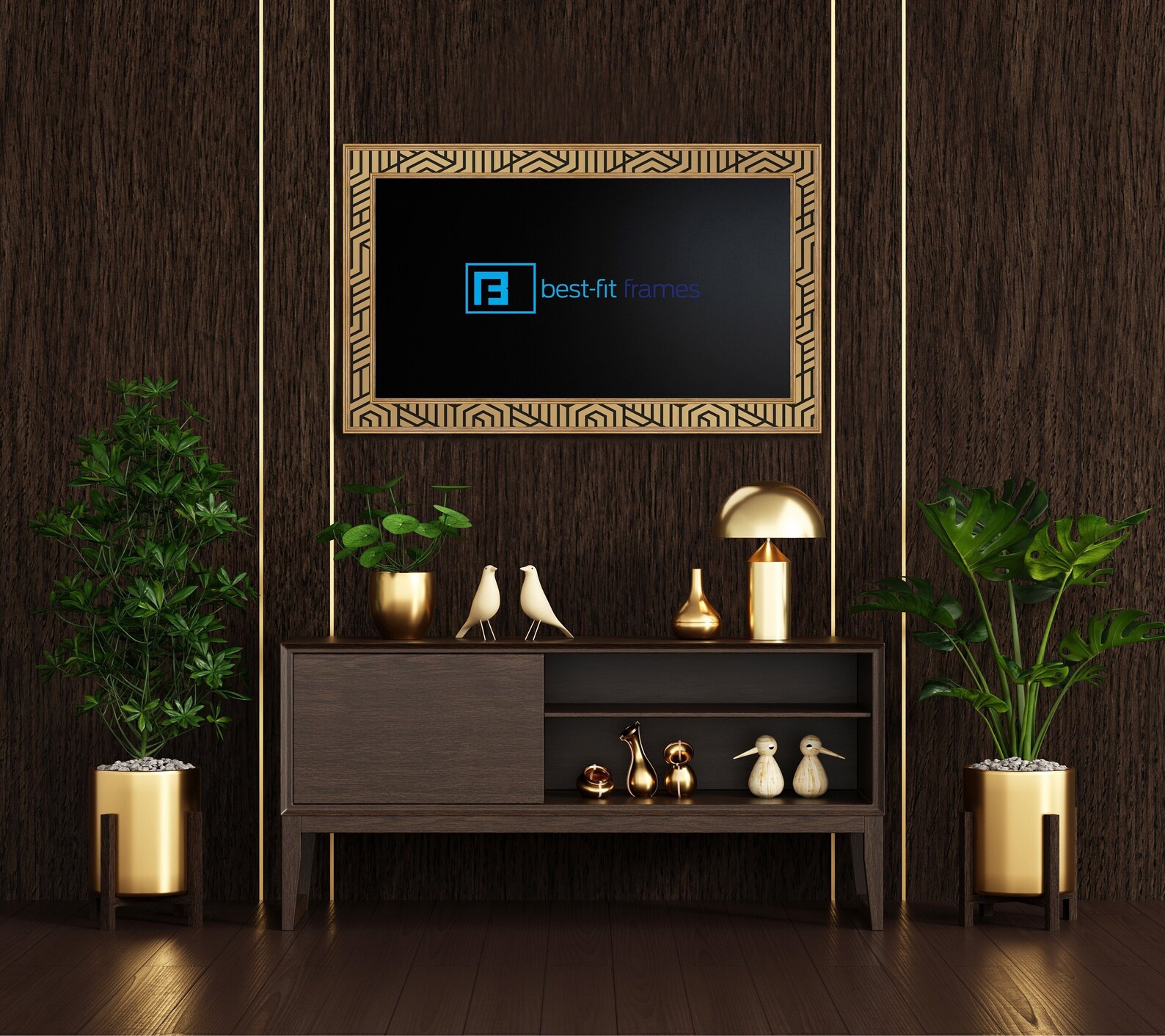 Gatsby TV Graphic Aesthetic Home Decor Wall Decor Frame TV | Etsy