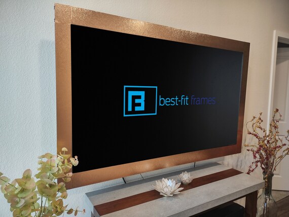 Rose Gold Copper TV Graphic Frame TV Art Bedroom Décor - Etsy