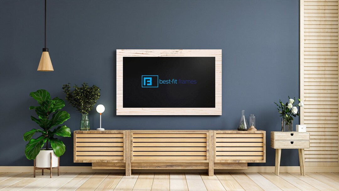 Brushed Wood TV Graphic Canvas Wall Art Wall Décor - Etsy.de
