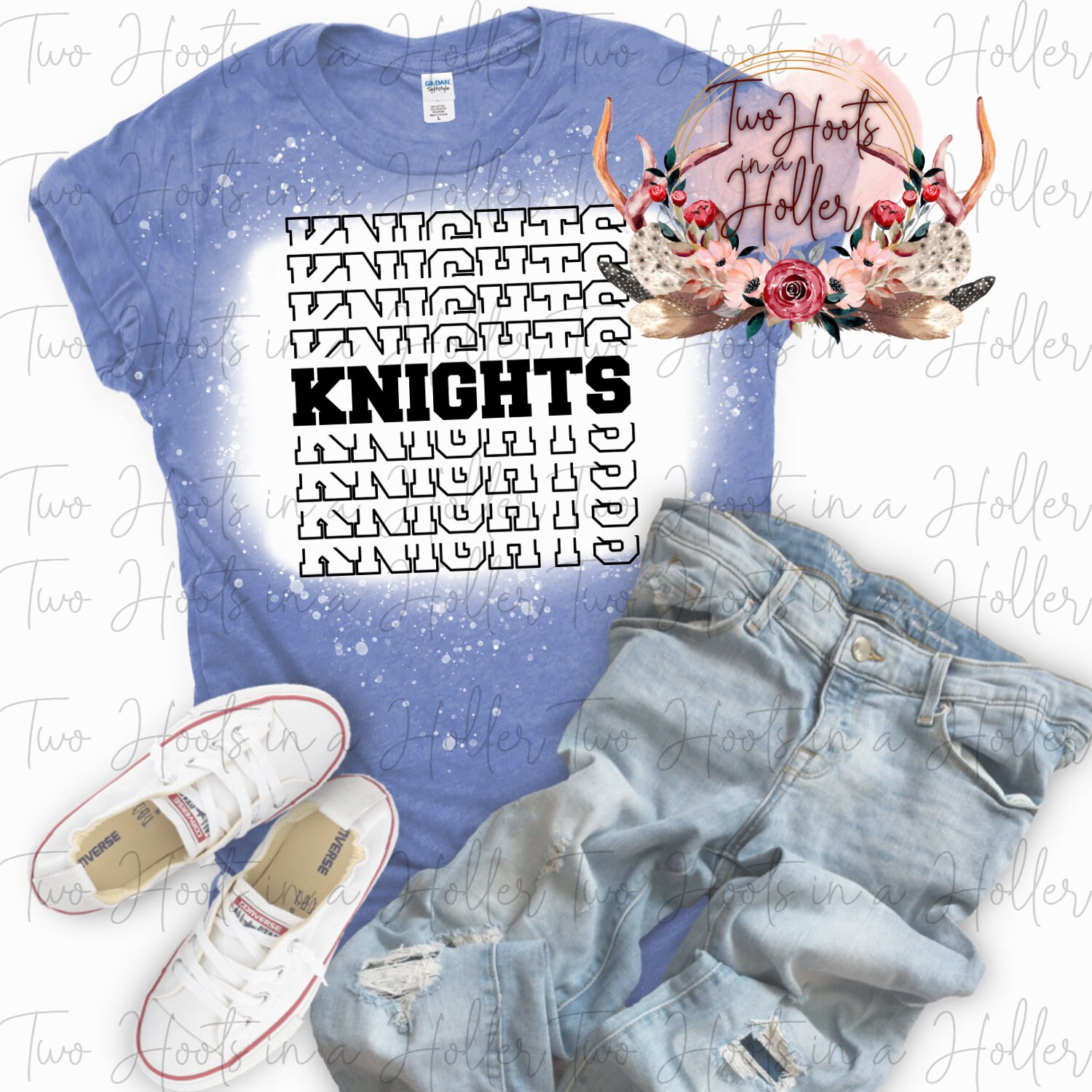 Knights Stacked Sublimation Team Design - Etsy
