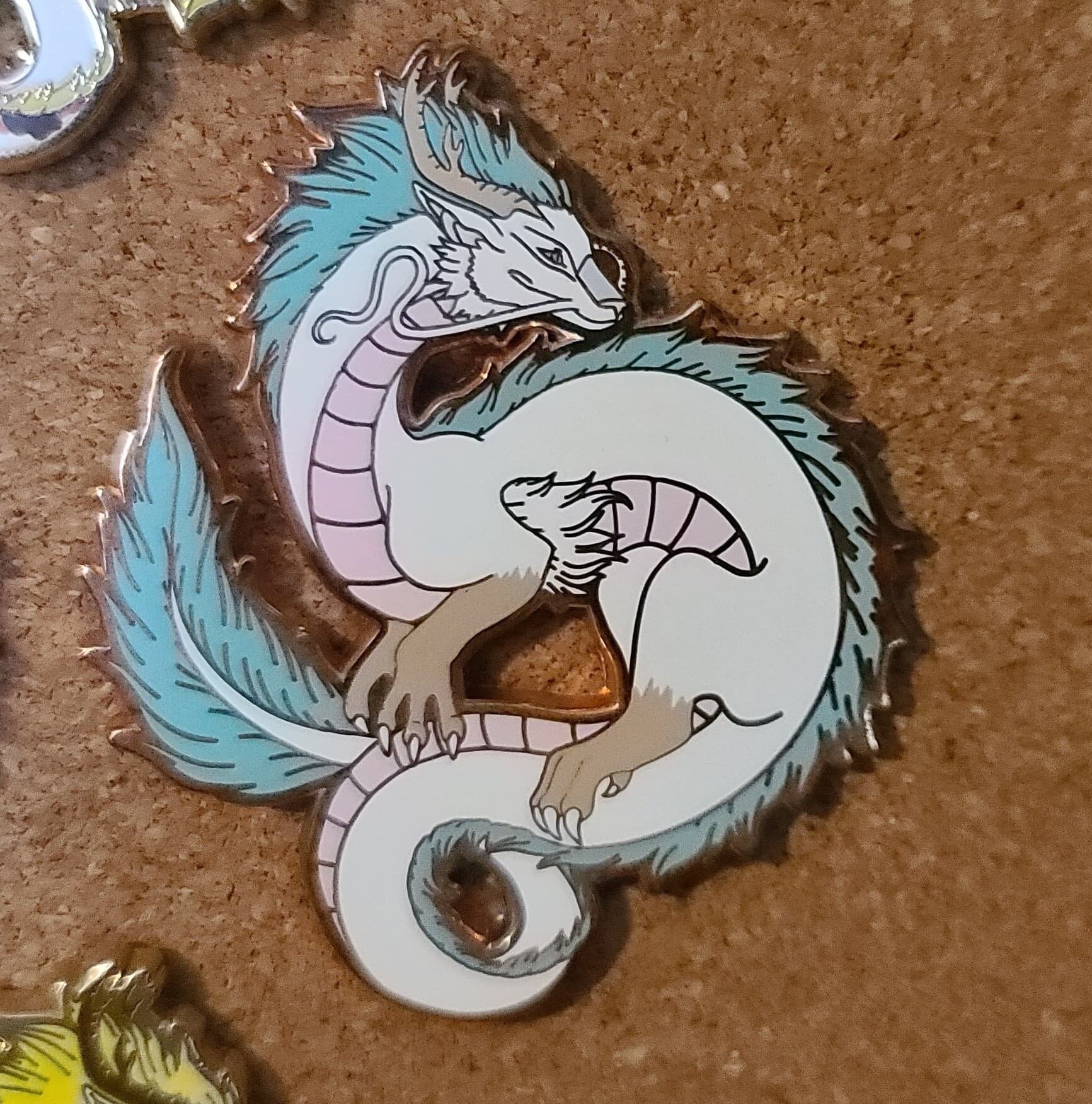 Pines de dragón antiguo de grado B de ejecución limitada | Etsy