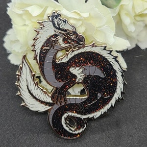 SPECIAL* LIMITED RUN Ancient Dragon Enamel Pins- Hard Enamel 2.5" - Etsy