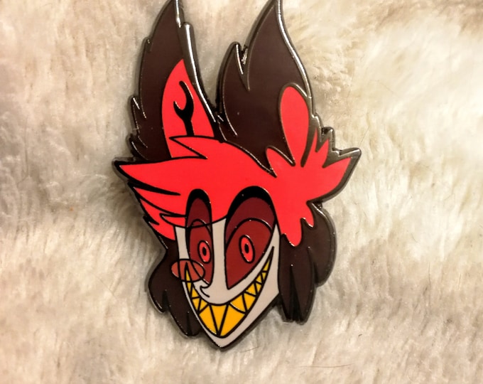 Limited Radio Demon Alastor Enamel Pin - Hazbin Hotel - Etsy