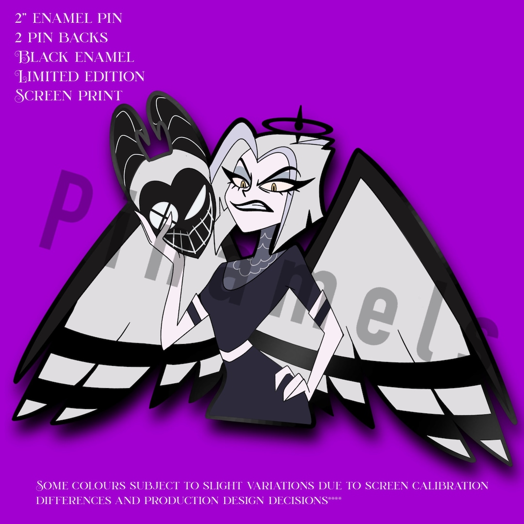 Lute the Exorcist - 2" Hazbin Hotel Enamel Pin - Etsy