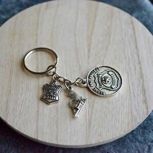 Police Officer Key Chain - Two Options - Honoring Those Who Serve and ...