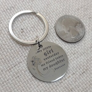 My Little Girl Keychain for Any Daughter- K22 - Etsy