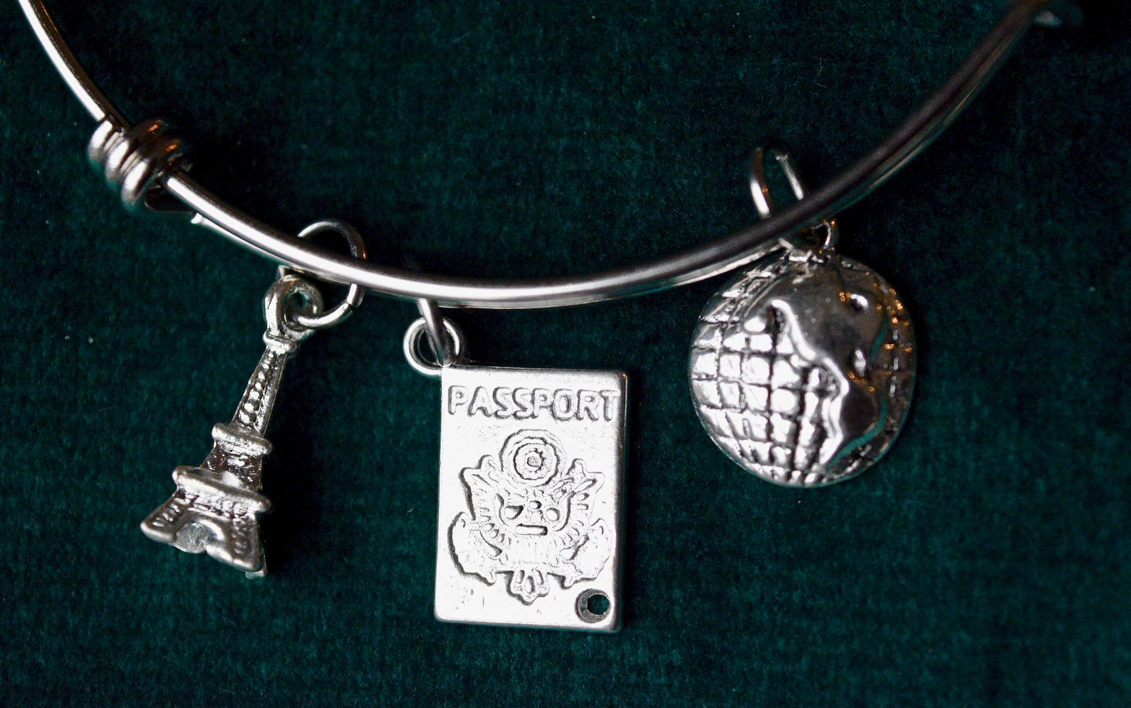 Travel Theme Charm Bracelet - Perfect for Avid Travelers - A Charming ...