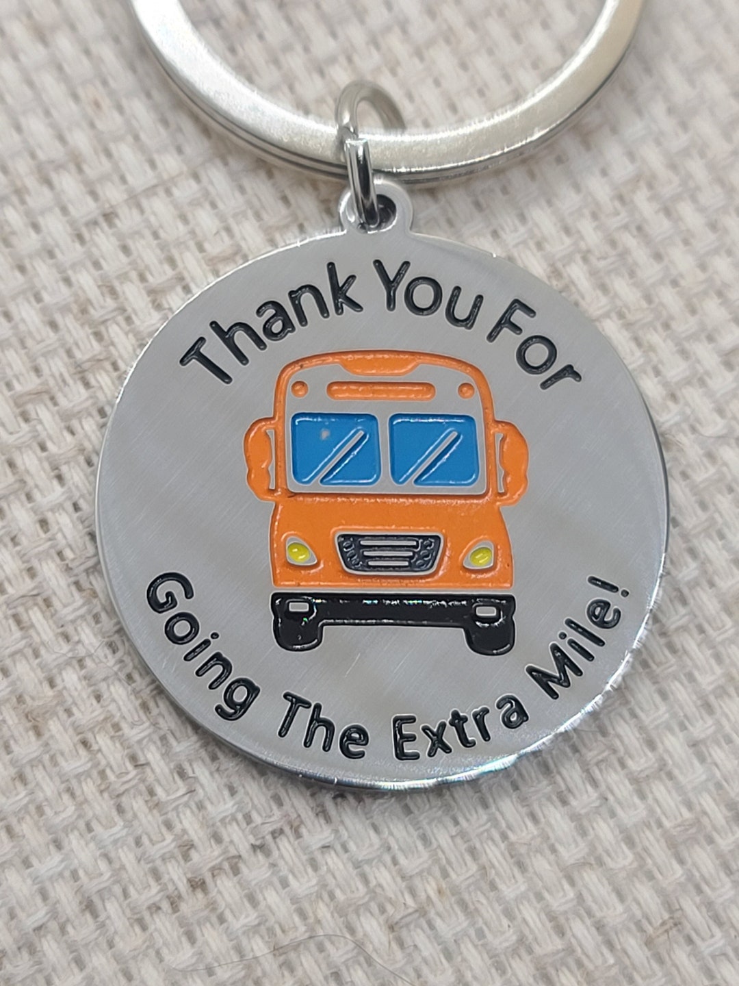 Thank You Bus Driver Keychain for the Bus Driver in Your Life- K25 - Etsy