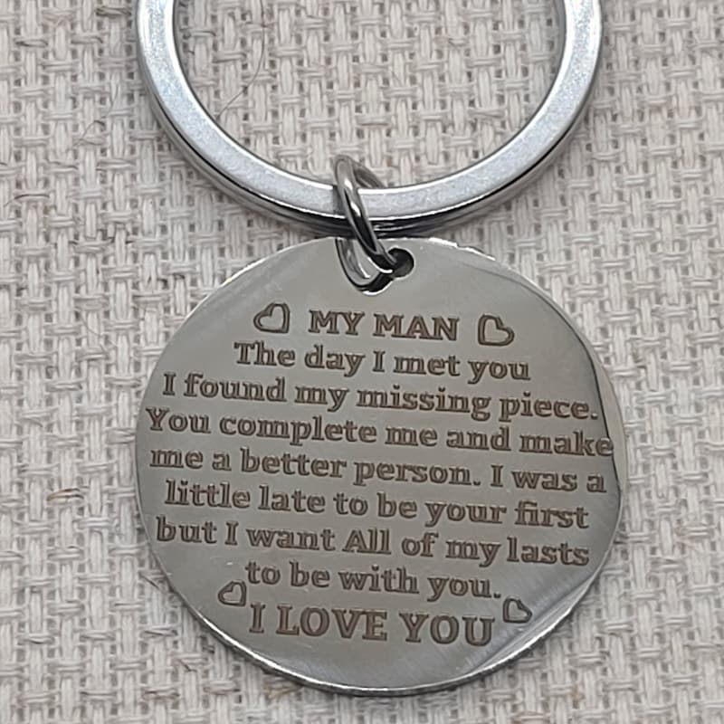 Mens Keychain - Etsy