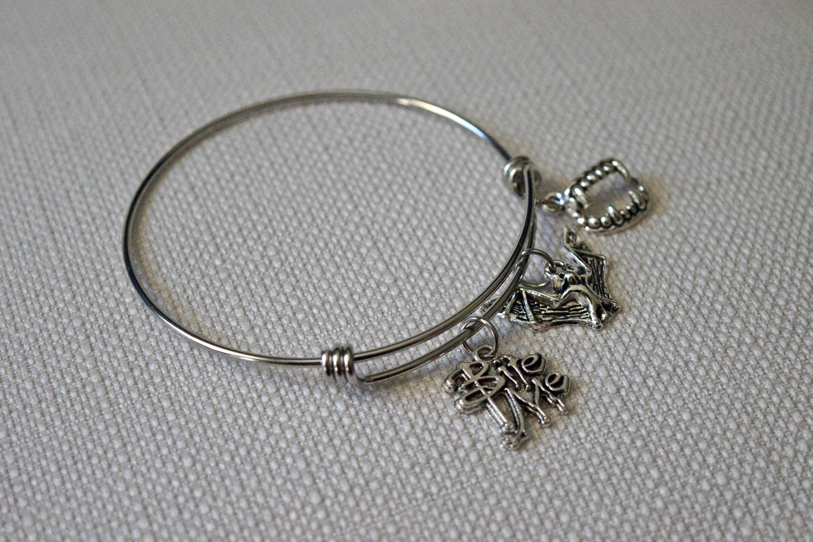 Vampire Theme Charm Bracelet Perfect for Those Who Love the - Etsy