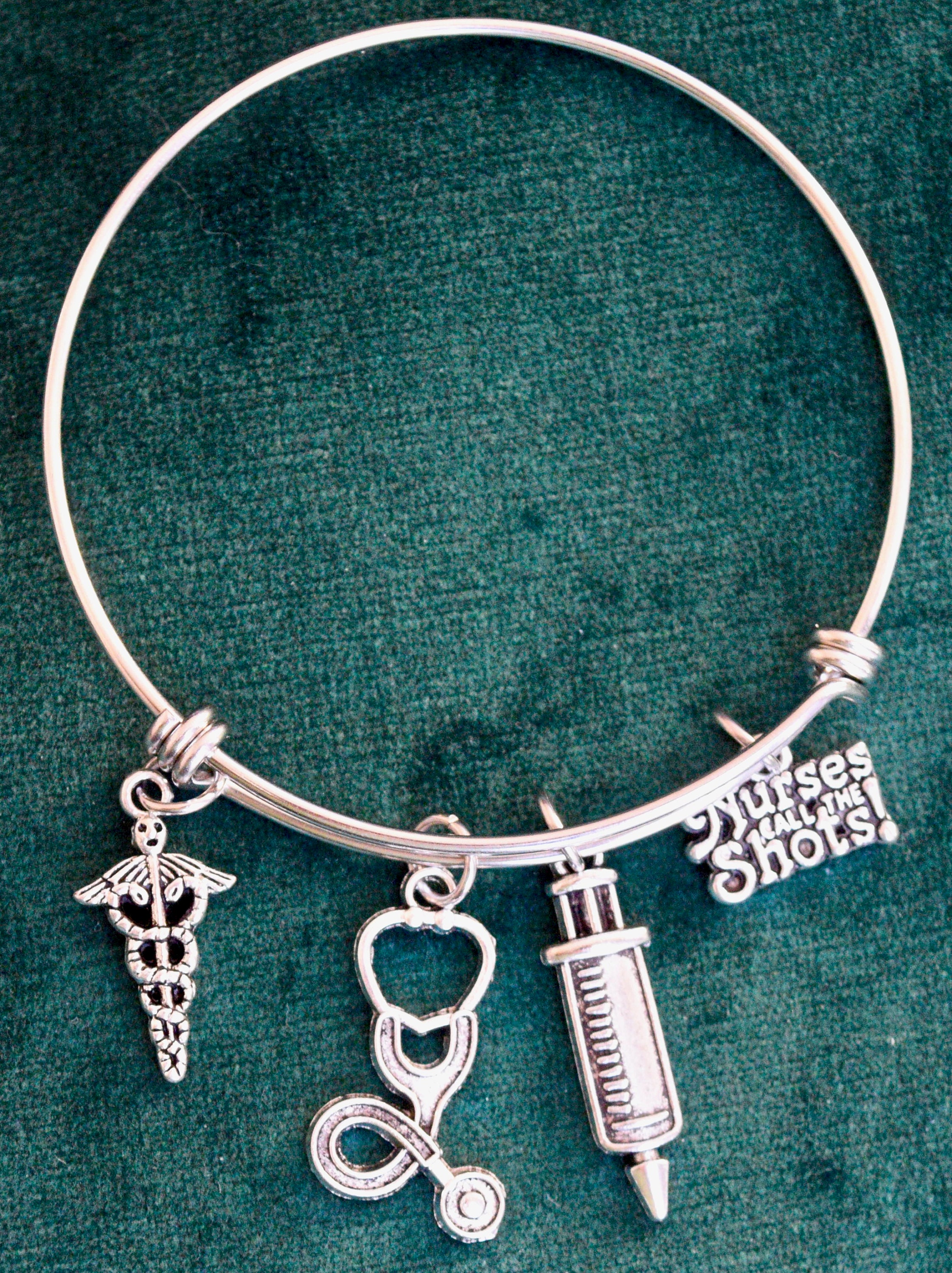 Nurse Theme Charm Bracelet Perfect for those who devote | Etsy
