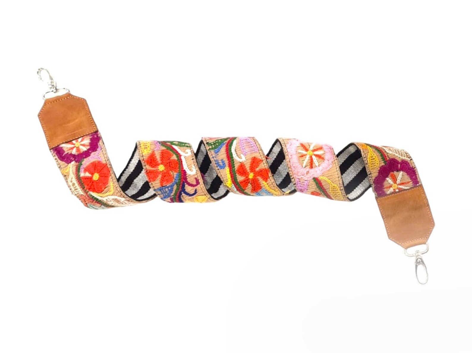 Embroidered Huipil Strap, Handmade Bag Strap From Guatemala, Handmade ...