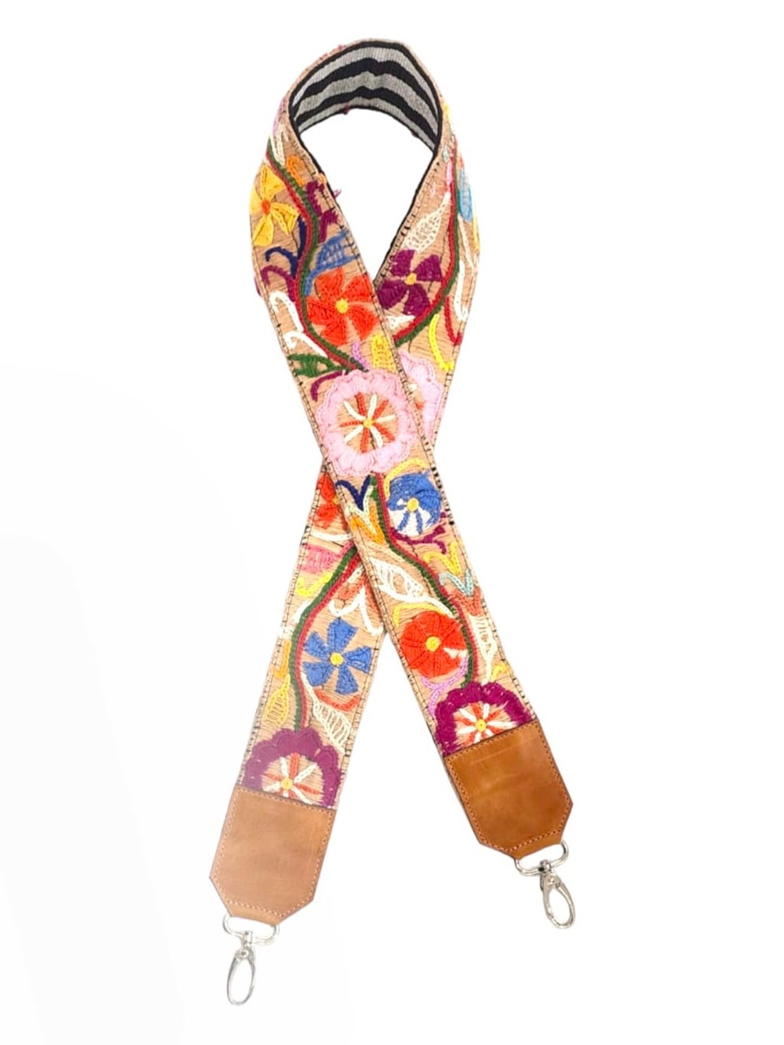 Embroidered Huipil Strap, Handmade Bag Strap From Guatemala, Handmade ...