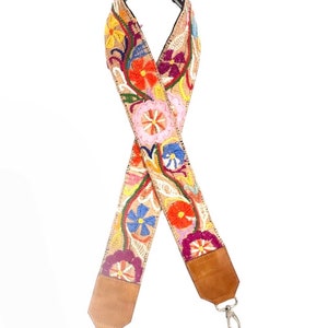 Embroidered Huipil Strap, Handmade Bag Strap From Guatemala, Handmade ...